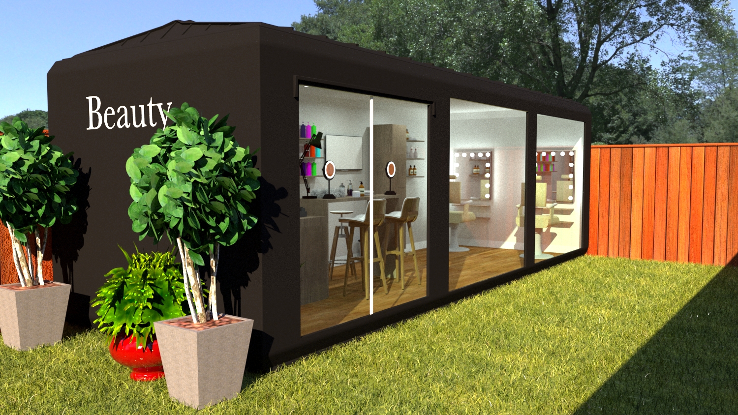 beauty pod - Retail Shop Pods