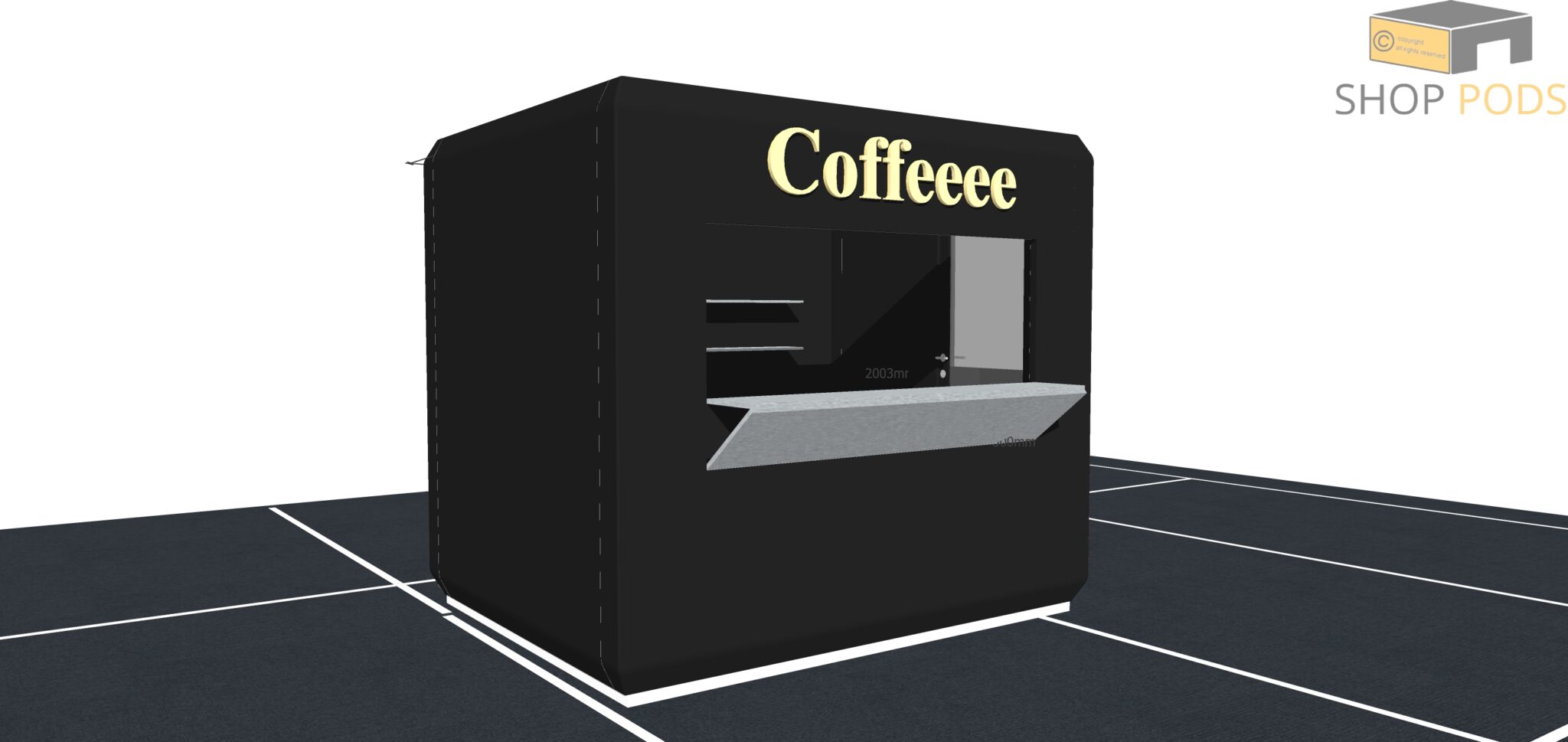 Take Out Kiosks - Retail Shop Pods