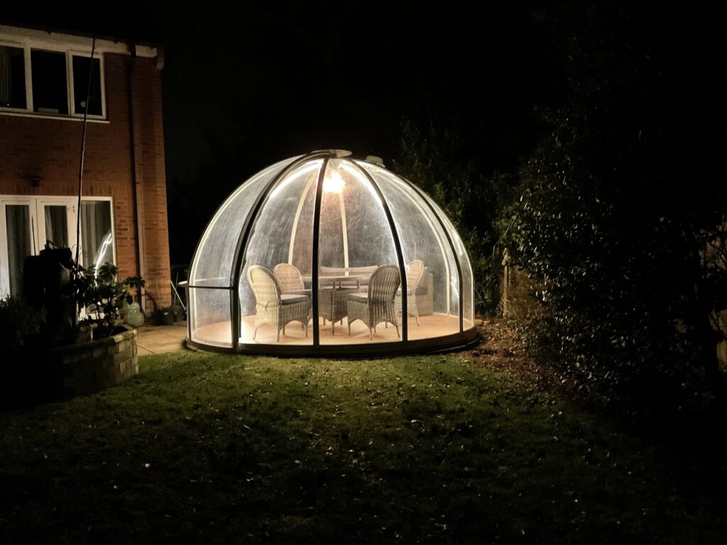 Royal Dome - Garden Dining Pod - Garden Dome - Dining Dome