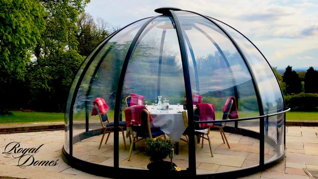 Royal Dome - Garden Dining Pod - Garden Dome - Dining Dome